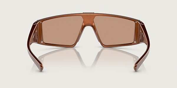 SATURNYA Sunglasses in Dark Brown Mirror Rose Gold | Arnette®