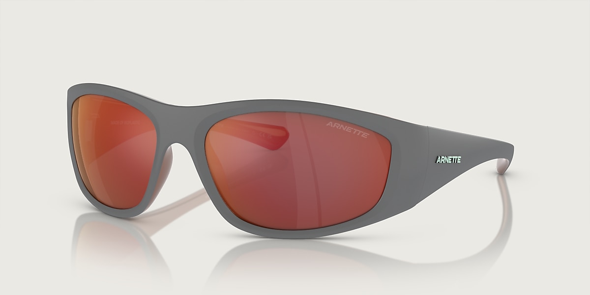 ILUM Sunglasses in Grey Mirror Orange/Yellow | Arnette®