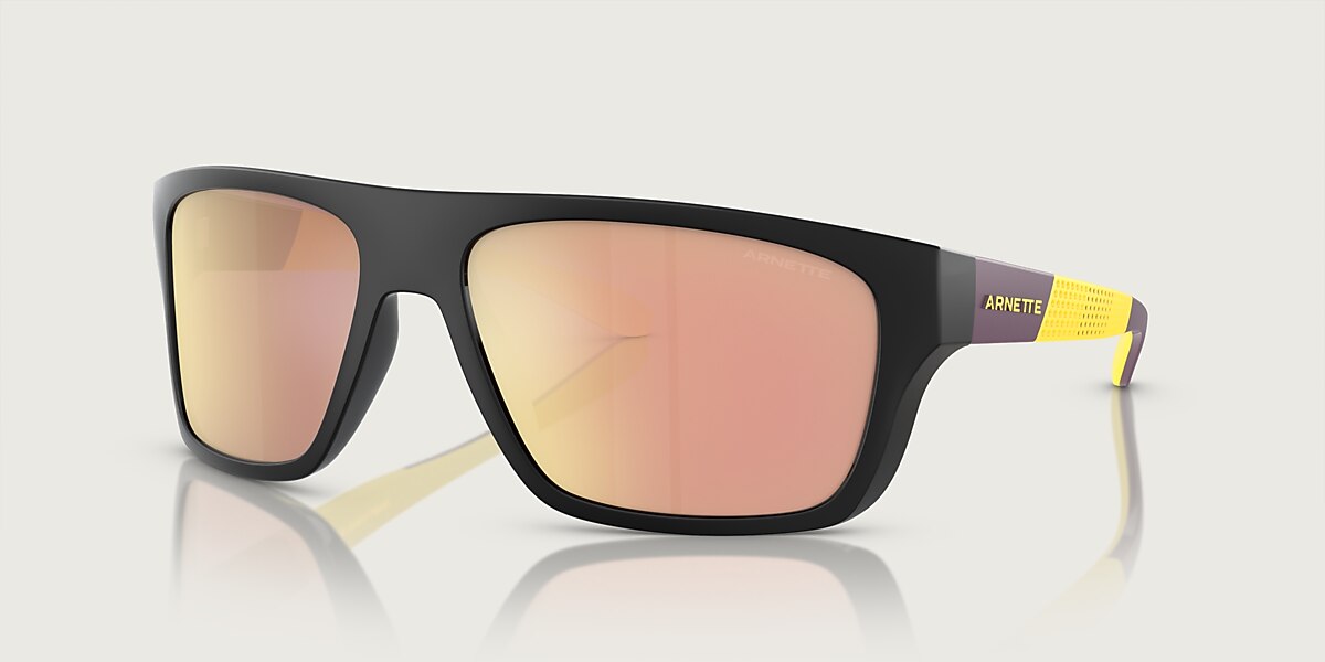 HIJIKI Sunglasses in Violet Mirror Rose Gold | Arnette®