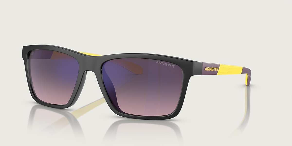 MIDDLEMIST Sunglasses in Rose Gradient Grey Mirror Blue | Arnette®