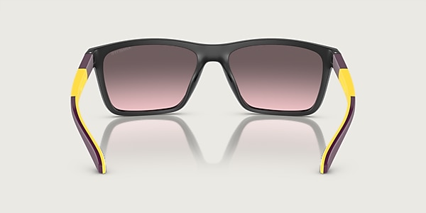 MIDDLEMIST Sunglasses in Rose Gradient Grey Mirror Blue | Arnette®
