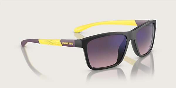 MIDDLEMIST Sunglasses in Rose Gradient Grey Mirror Blue | Arnette®