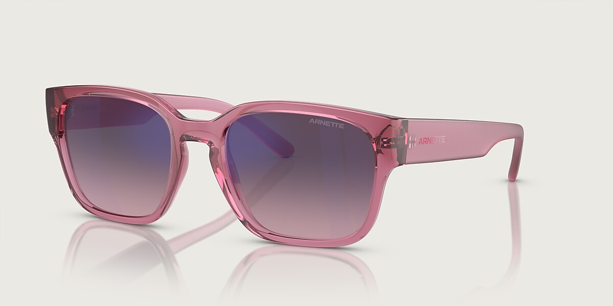 HAMIE Sunglasses in Rose Gradient Grey Mirror Blue | Arnette®